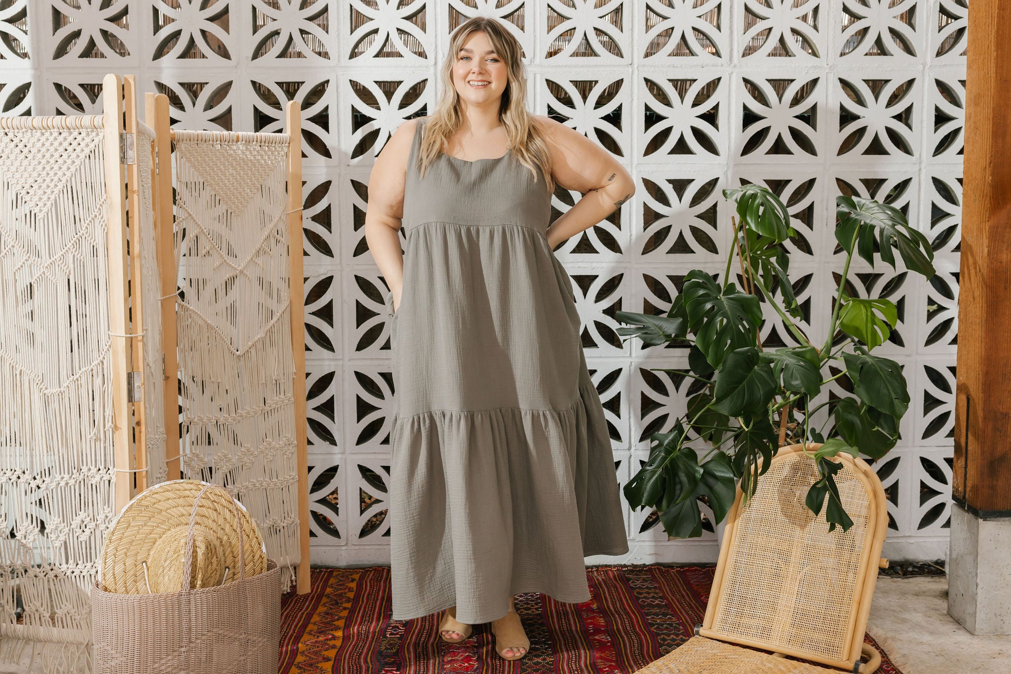 Go with the Flow Collection | Wide Leg Jumpsuit, Maxi Dress – Smash + Tess