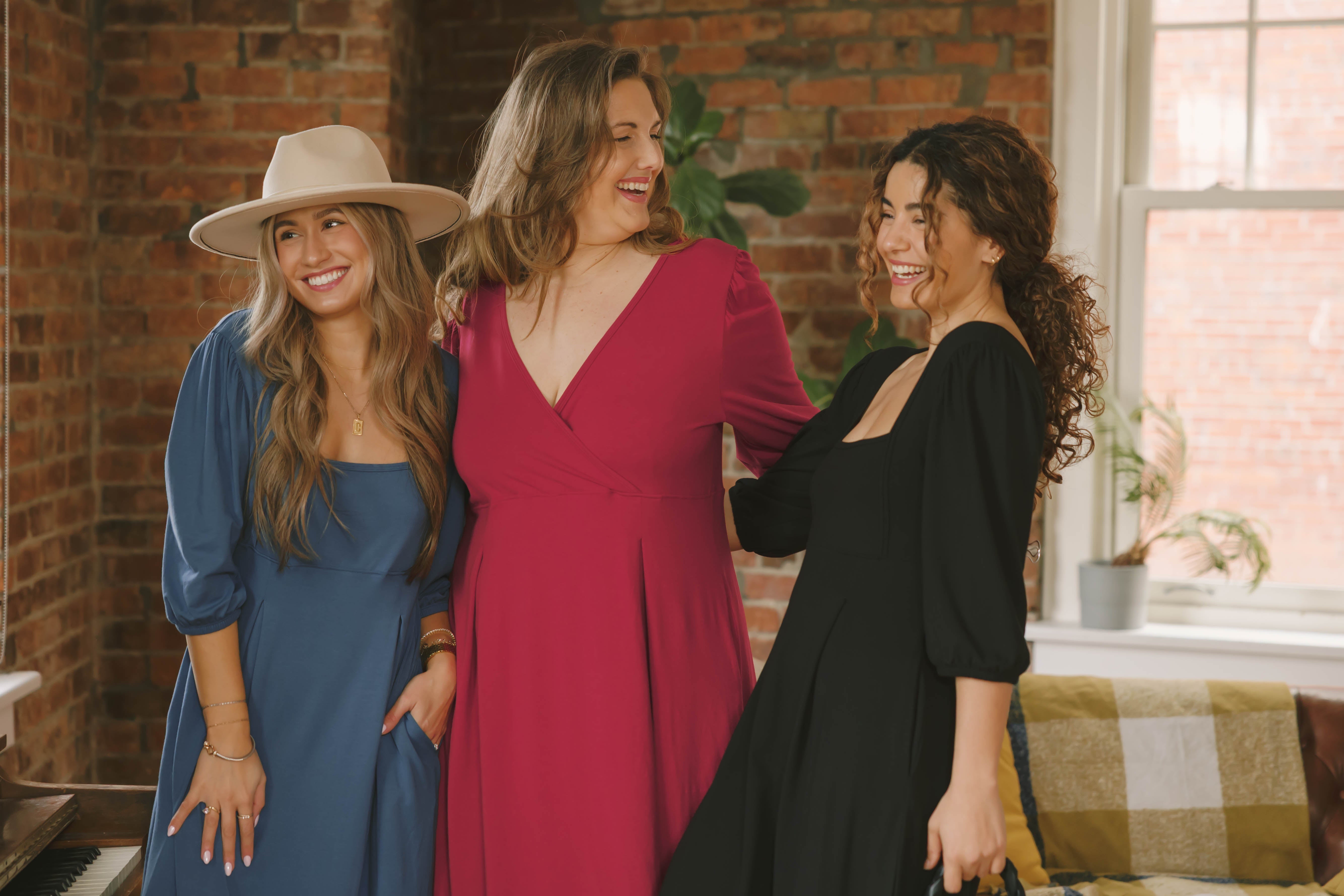 Paige Midi Dress – Smash + Tess