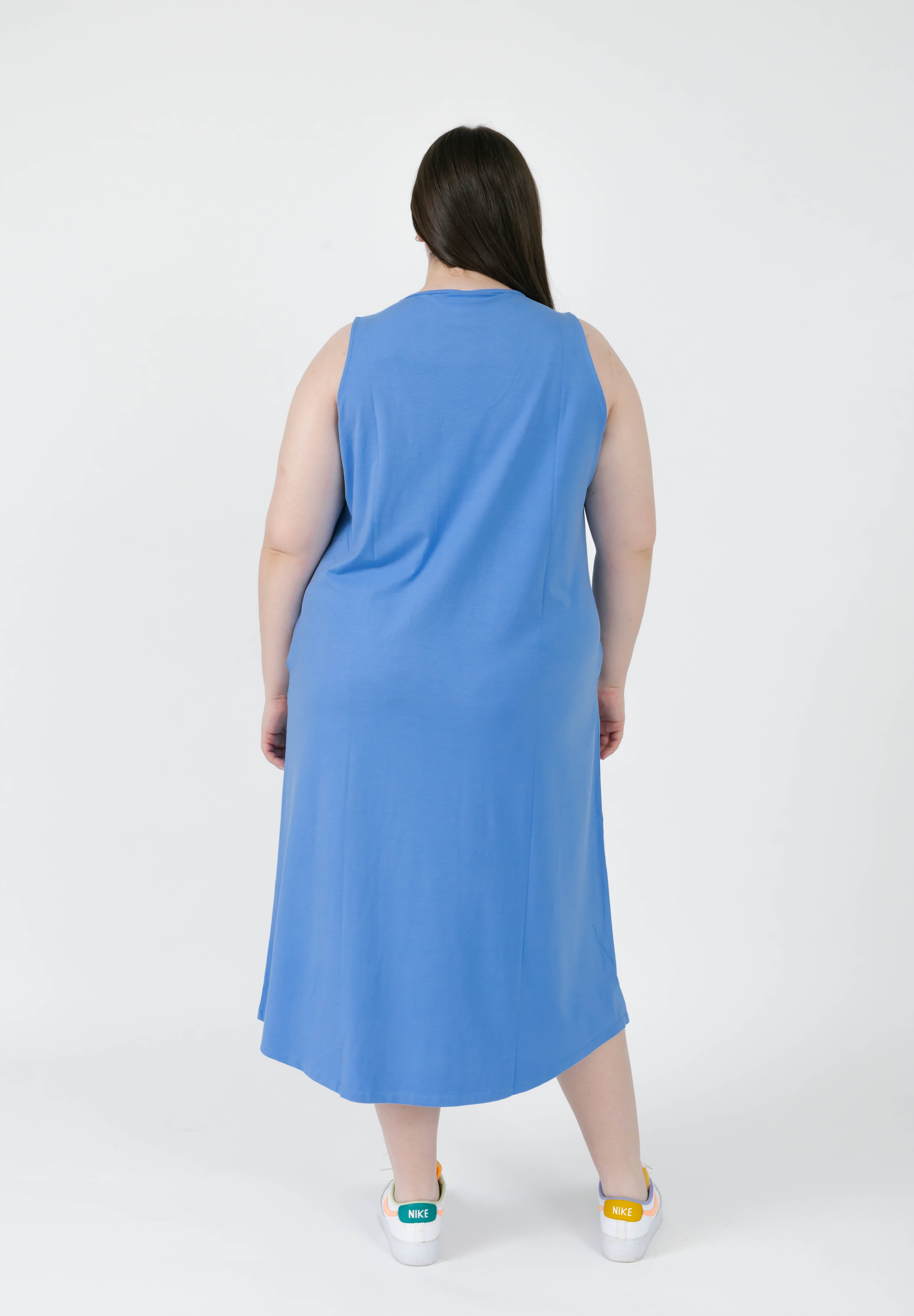 Smash + Tess | The S+T Everyday T-Shirt Dress in Sea Blue